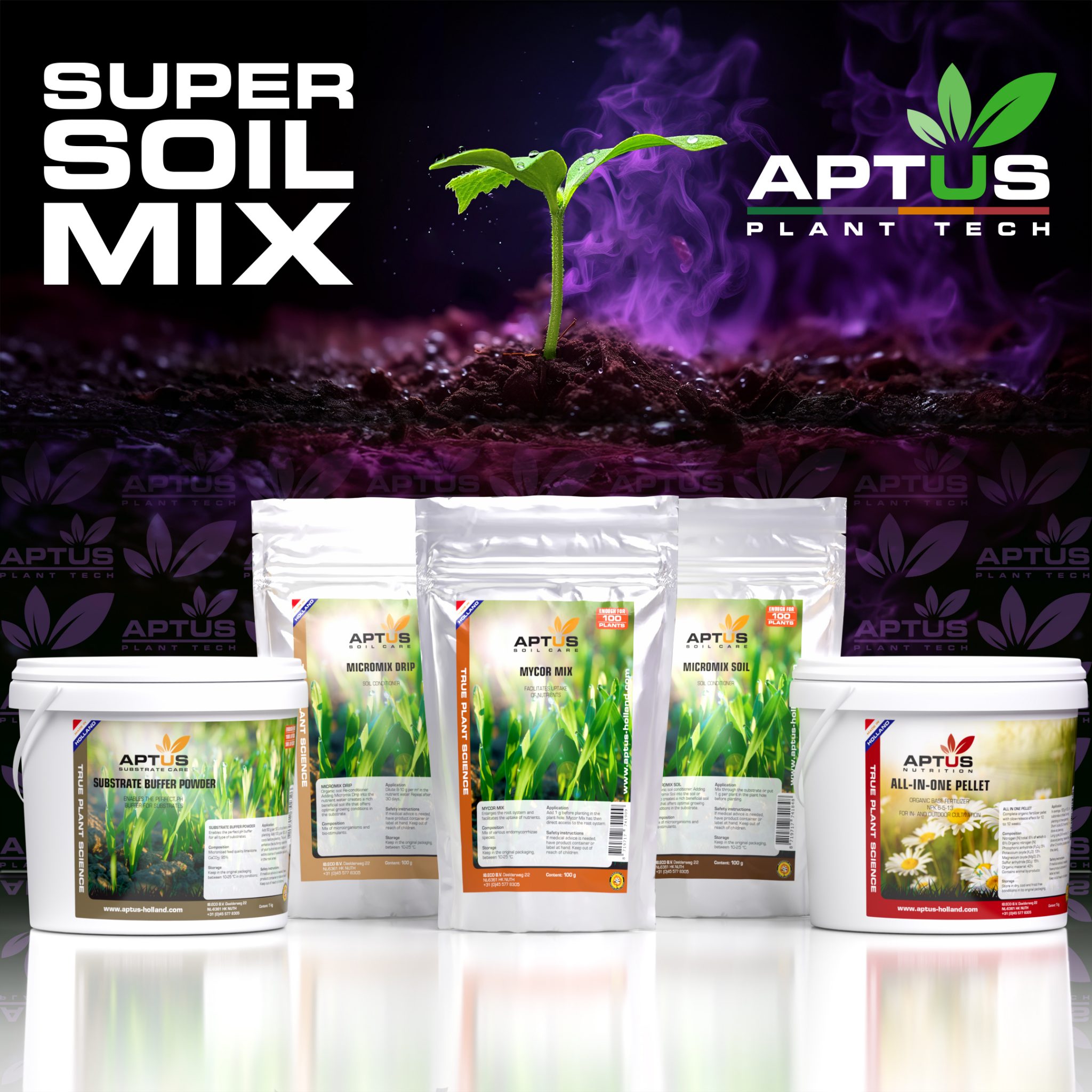 Super Soil Mix for Easy Growing & Flavorful Yields - Aptus Holland